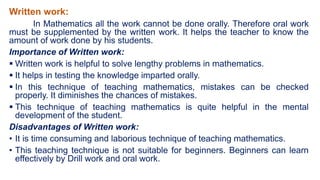 Strategies of Teaching Mathematics | PPTX