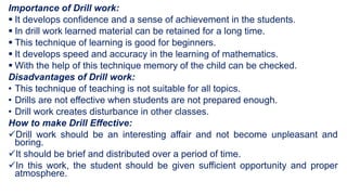 Strategies of Teaching Mathematics | PPTX