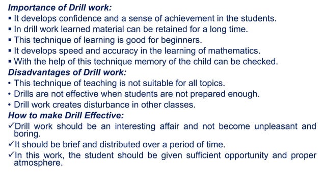 Strategies of Teaching Mathematics | PPTX | Homework and Study | Education