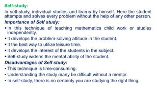 Strategies of Teaching Mathematics | PPT