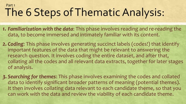 Strategies on How to Infer & Explain Patterns and Themes from Data ...