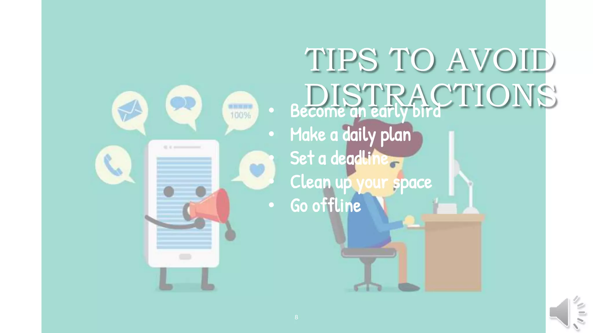 Strategies To Avoid Distractions While Studying | PPTX