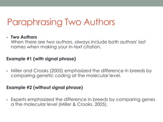 Strategies to Avoid Plagiarism | PPTX