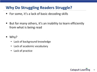 Strategies to Build Comprehension for Struggling Readers | PDF