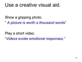 Strategies to capture the interests of your Audience | PPT