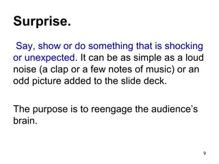 Strategies to capture the interests of your Audience | PPT