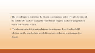 Strategies to combat drug resistance in antibiotics and anticancer ...