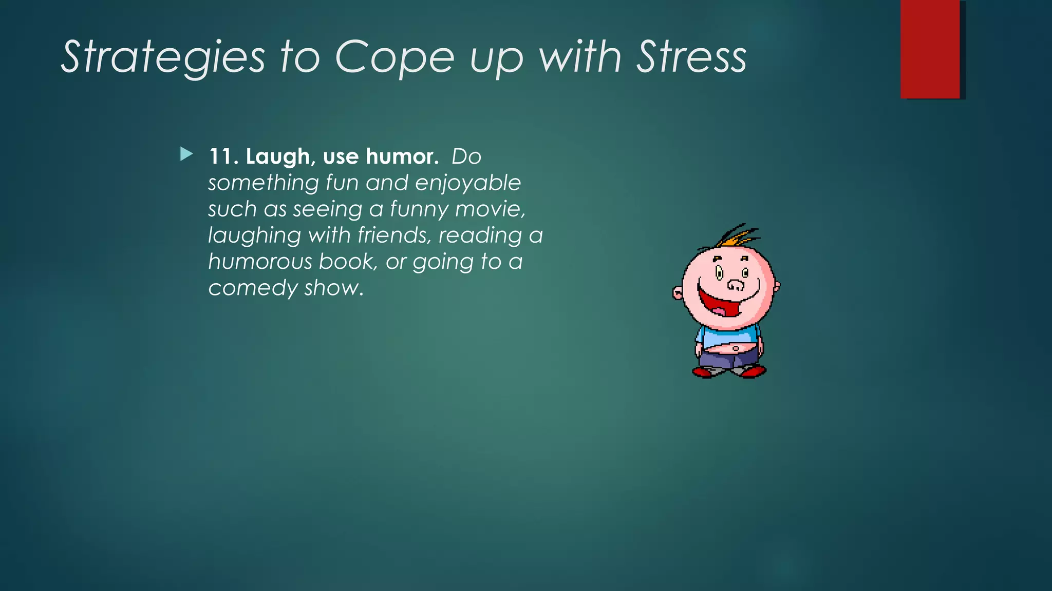 Strategies to cope up with stress | PPT