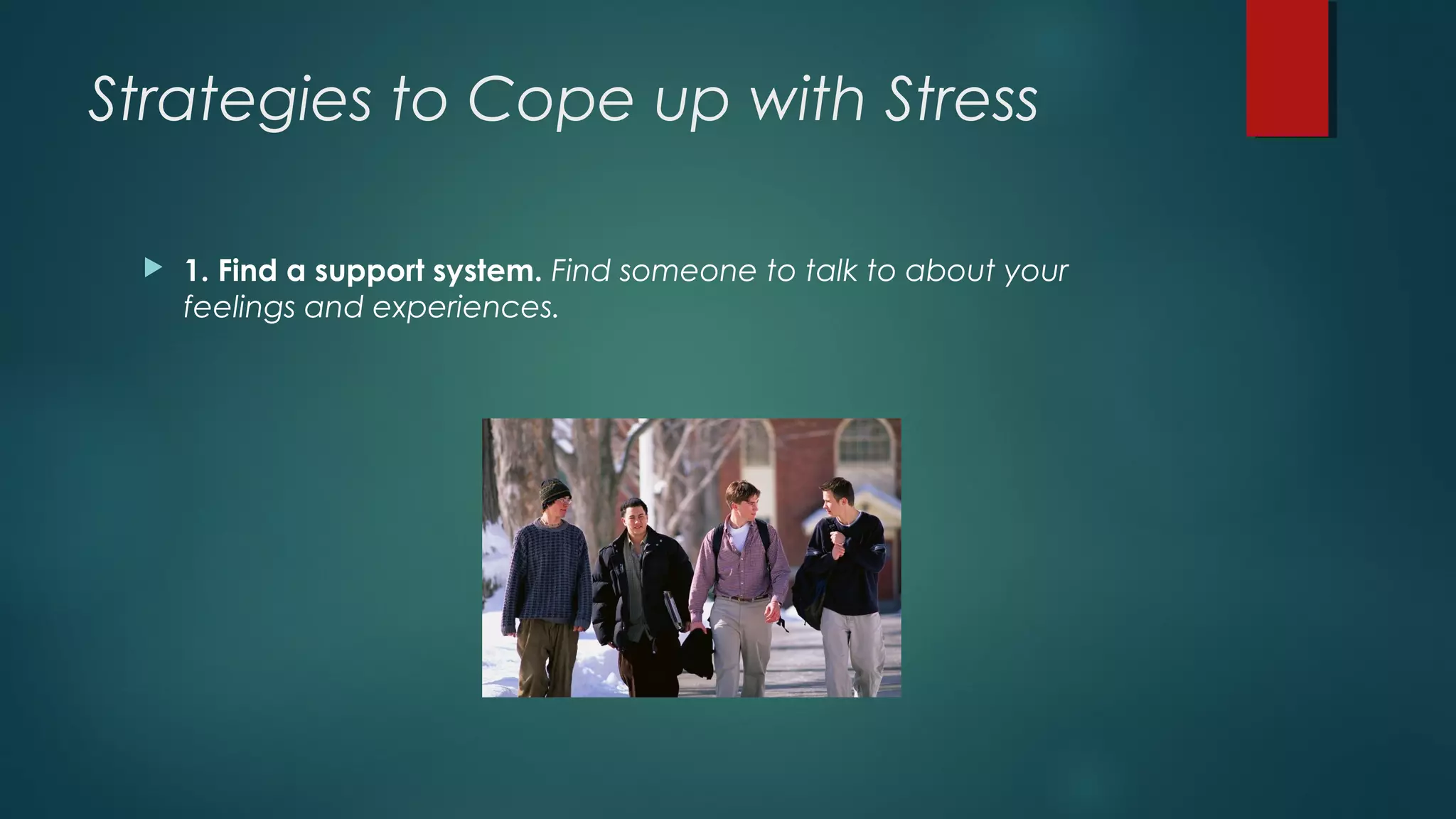 Strategies to cope up with stress | PPT