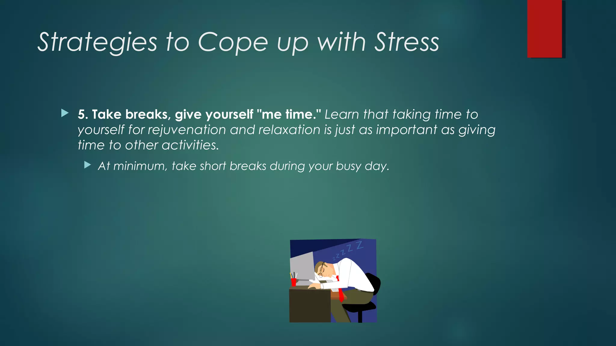 Strategies to cope up with stress | PPT