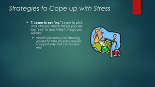 Strategies to cope up with stress | PPT