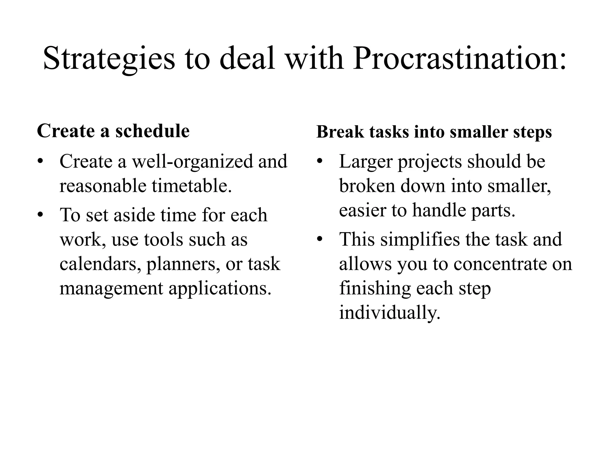 Strategies to deal with Procrastination.pptx