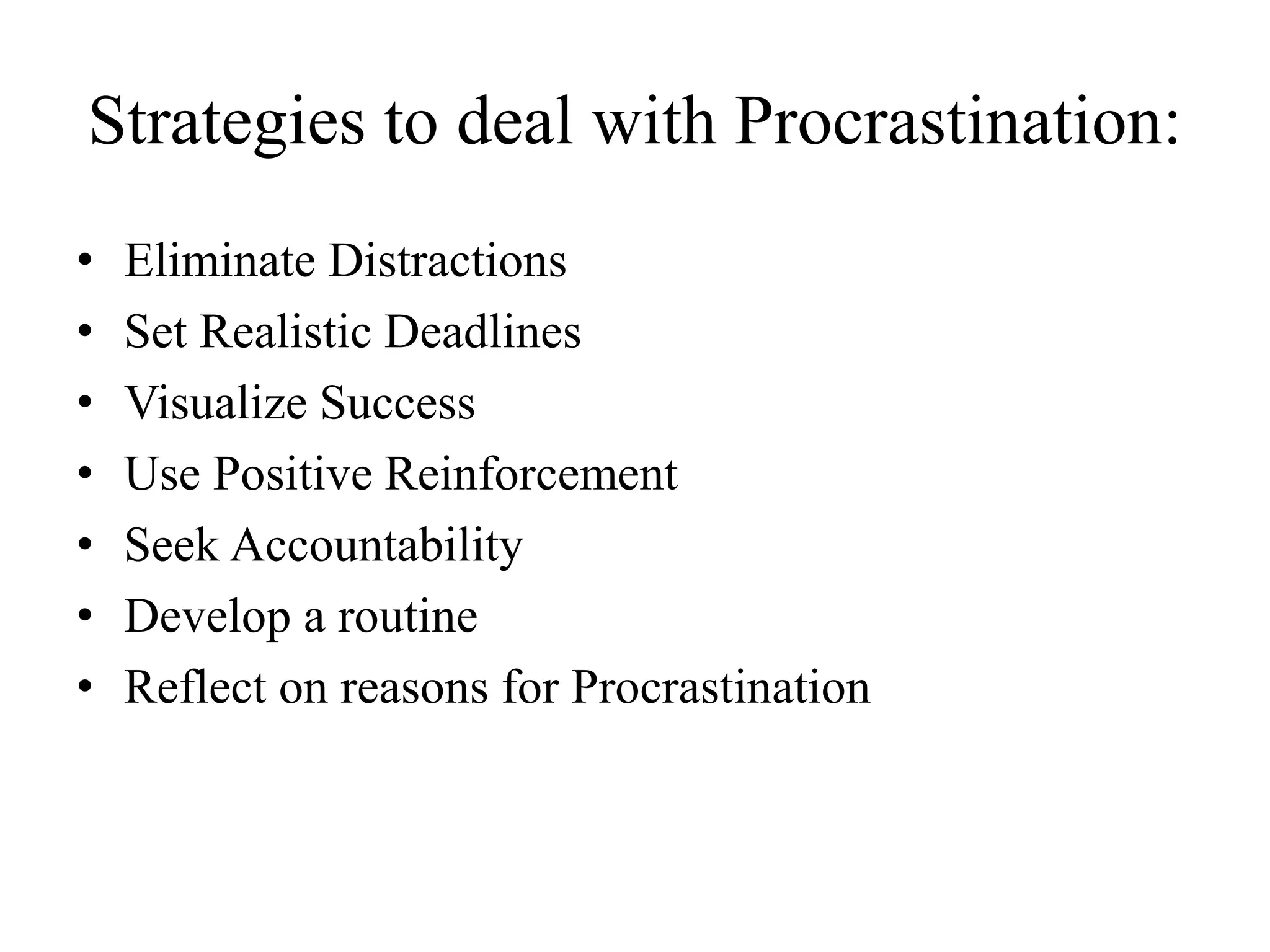 Strategies to deal with Procrastination.pptx