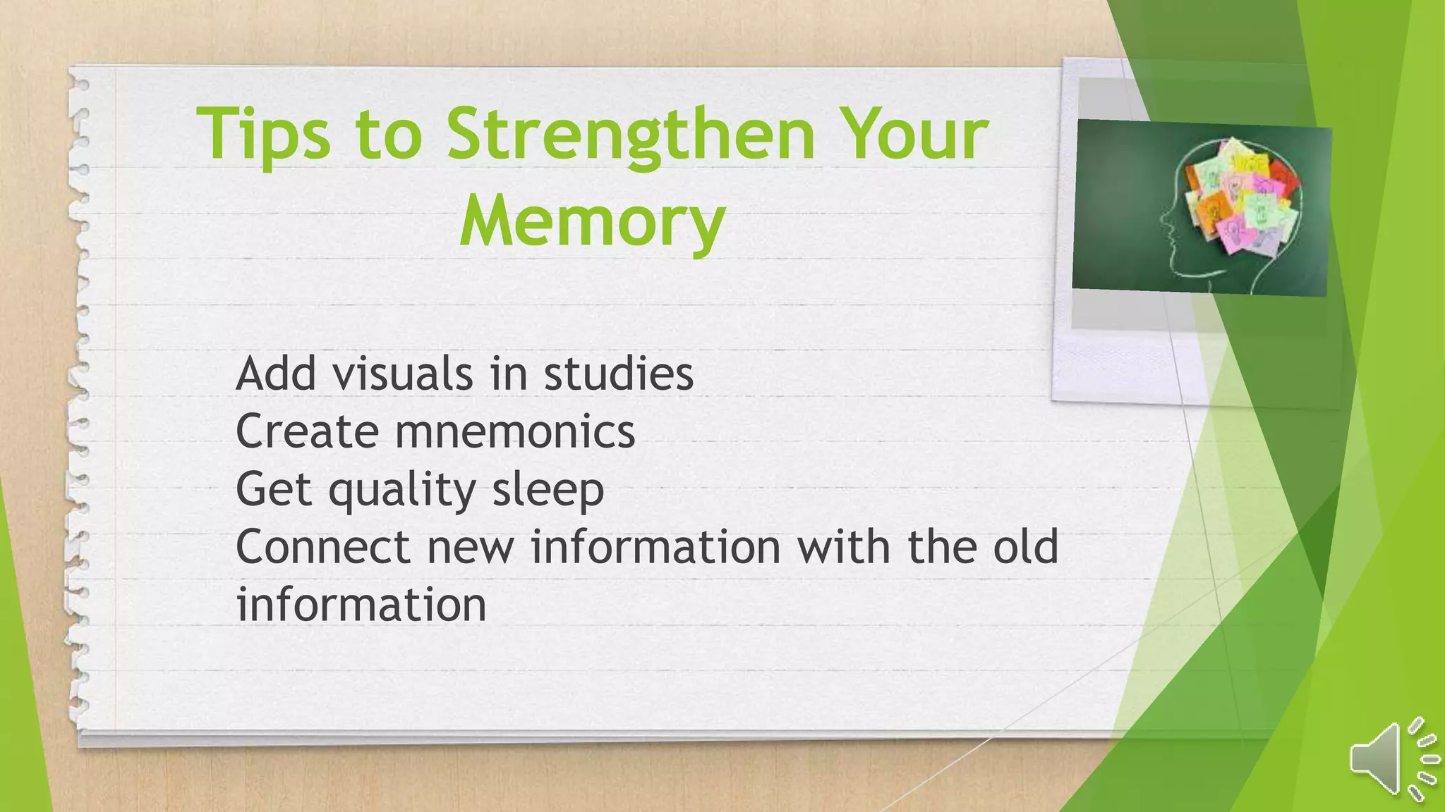 Strategies To Enhance Memory For Academic Excellence | PPTX