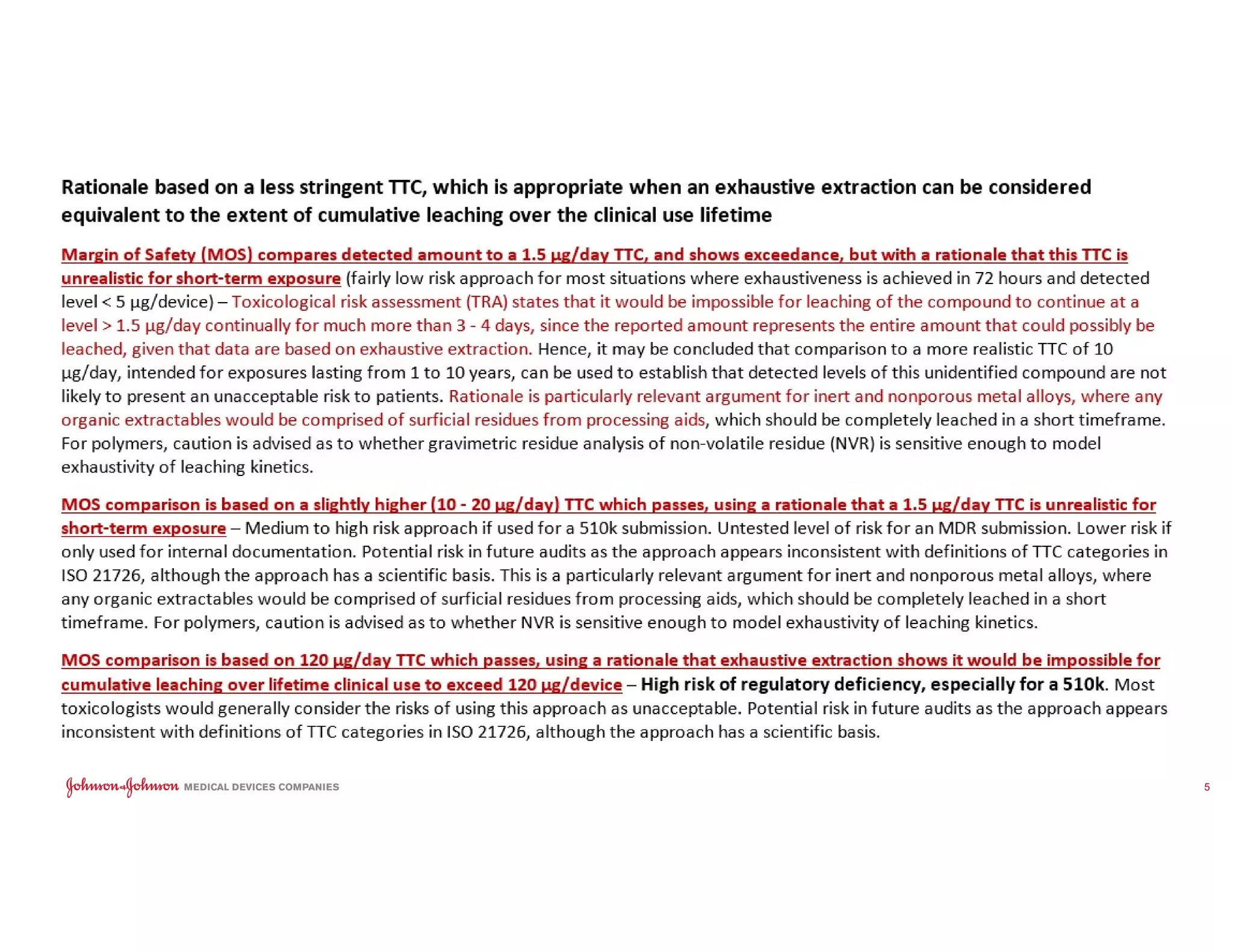 Strategies to Ensure Optimal Use of TTC in Toxicological Risk ...