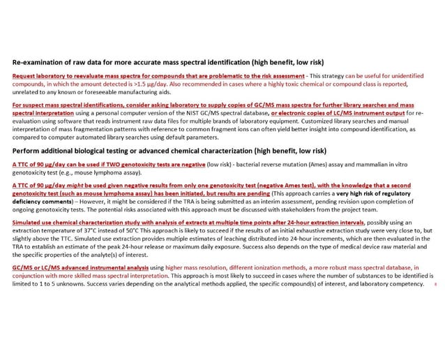 Strategies to Ensure Optimal Use of TTC in Toxicological Risk ...