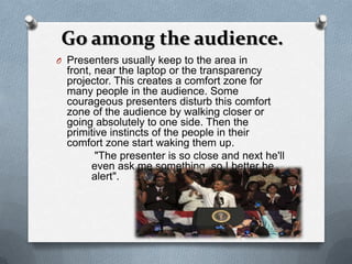 Strategies to grab the audience’s attention | PPTX