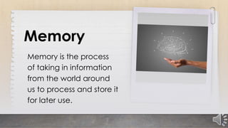 Strategies To Improve Memory For Achieving Academic Excellence | PPTX