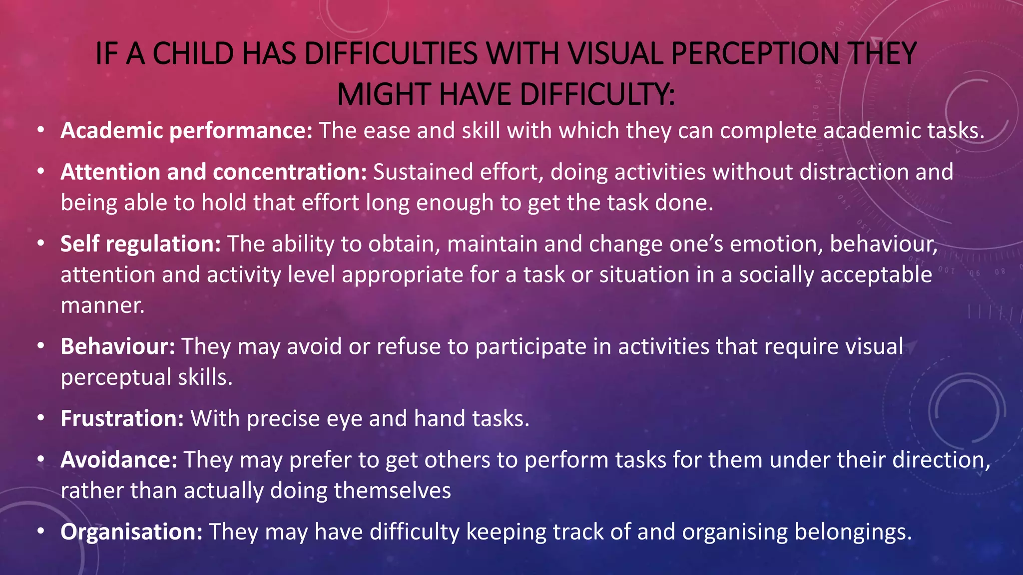 Strategies to improve visual perceptual skills in children | PPT