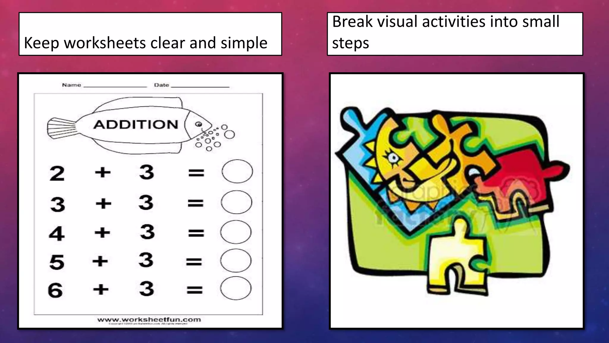 Strategies to improve visual perceptual skills in children | PPT