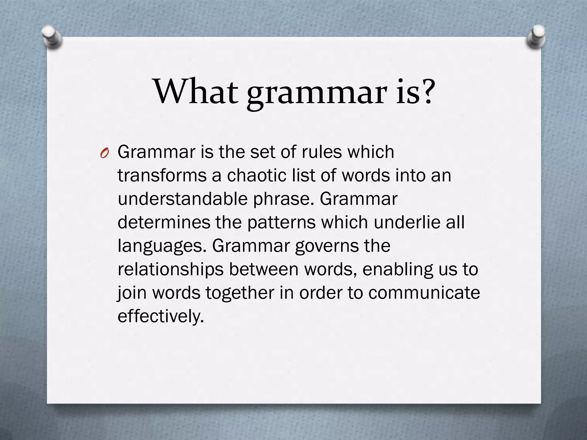 Strategies to learn grammar | PPTX