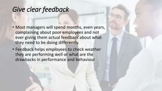 Strategies to manage problem employees | PPTX