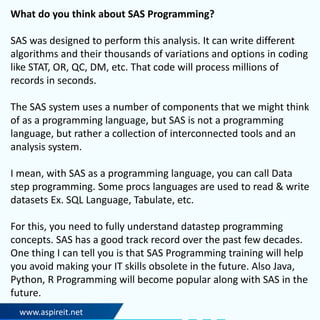 Strategies to Prepare SAS Certification Exam - Aspire Techsoft.pptx