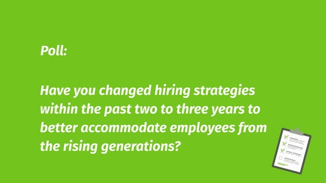 Strategies to recruit & retain a multigenerational workforce | PPT ... Strategies to recruit & retain a multigenerational workforce | PPT ...