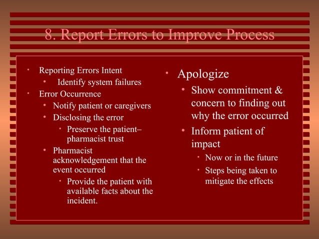 Strategies to Reduce Errors | PPT | Healthcare Industry | Industries