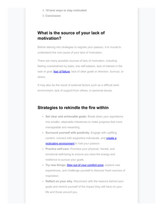 Strategies to rekindle the fire inside you and stay motivated.pdf