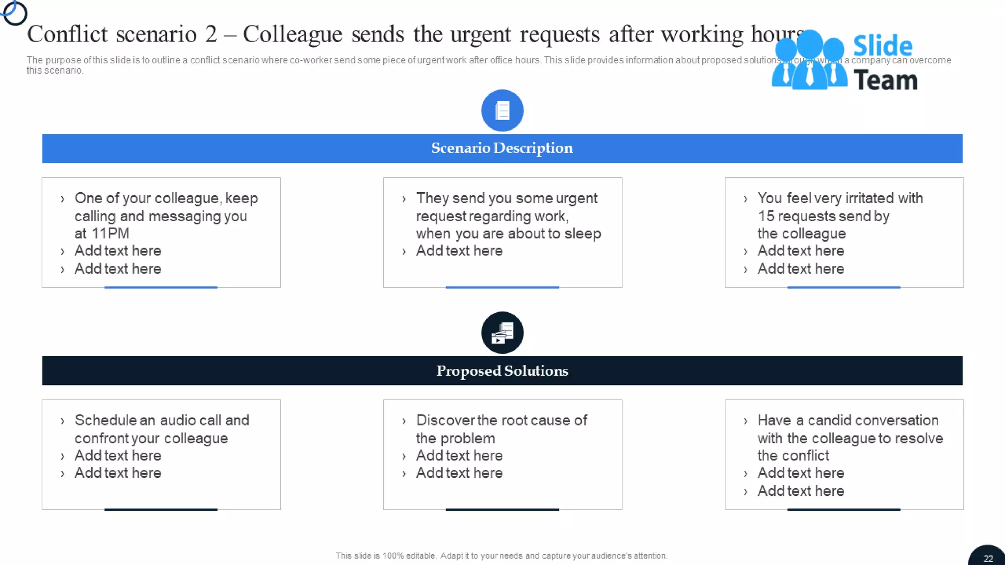 Strategies To Resolve Conflict In The Workplace Powerpoint Presentation Slides | PPT