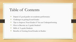 Strategies To Score A Grades In Academics | PPT