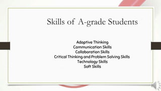 Strategies To Score A Grades In Academics | PPTX