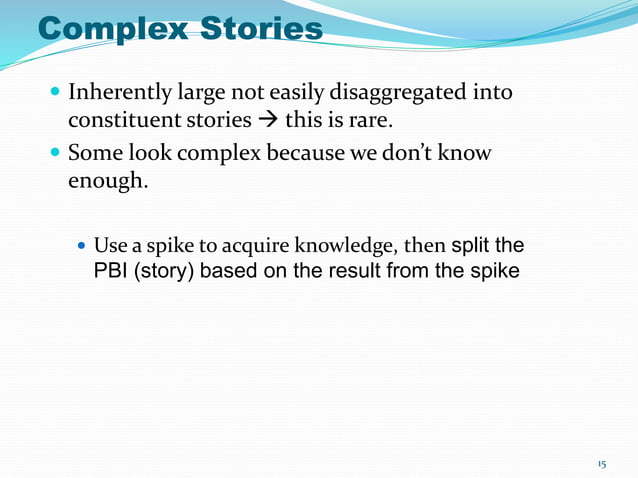 Strategies to split user stories | PPT