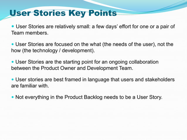 Strategies to split user stories | PPT