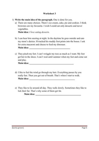 Strategies to teach paragraph writing to primary students handbook 1 | PDF