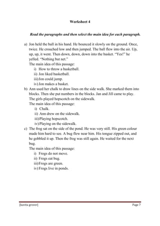 Strategies to teach paragraph writing to primary students handbook 1 | PDF