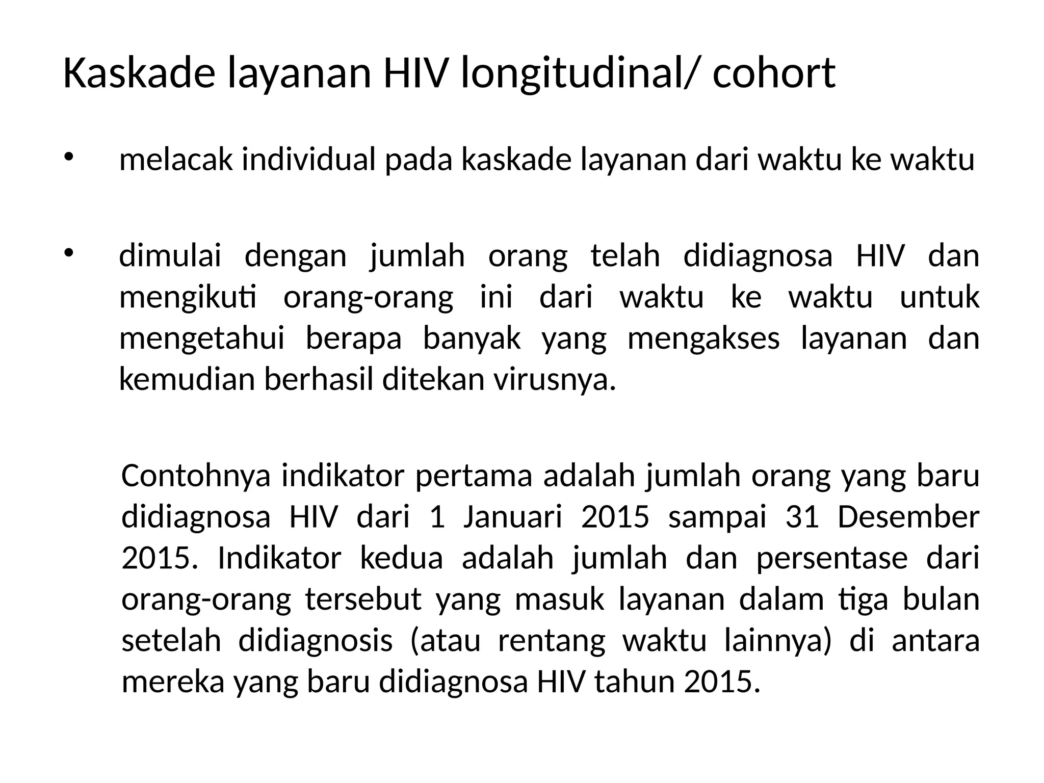 Strategi Fast Track P2P HIV AIDS #123%@! | PPTX