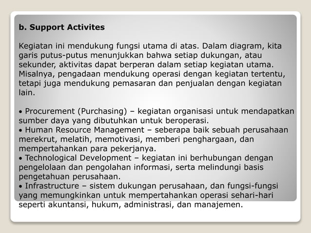 Strategi generik porter | PPTX