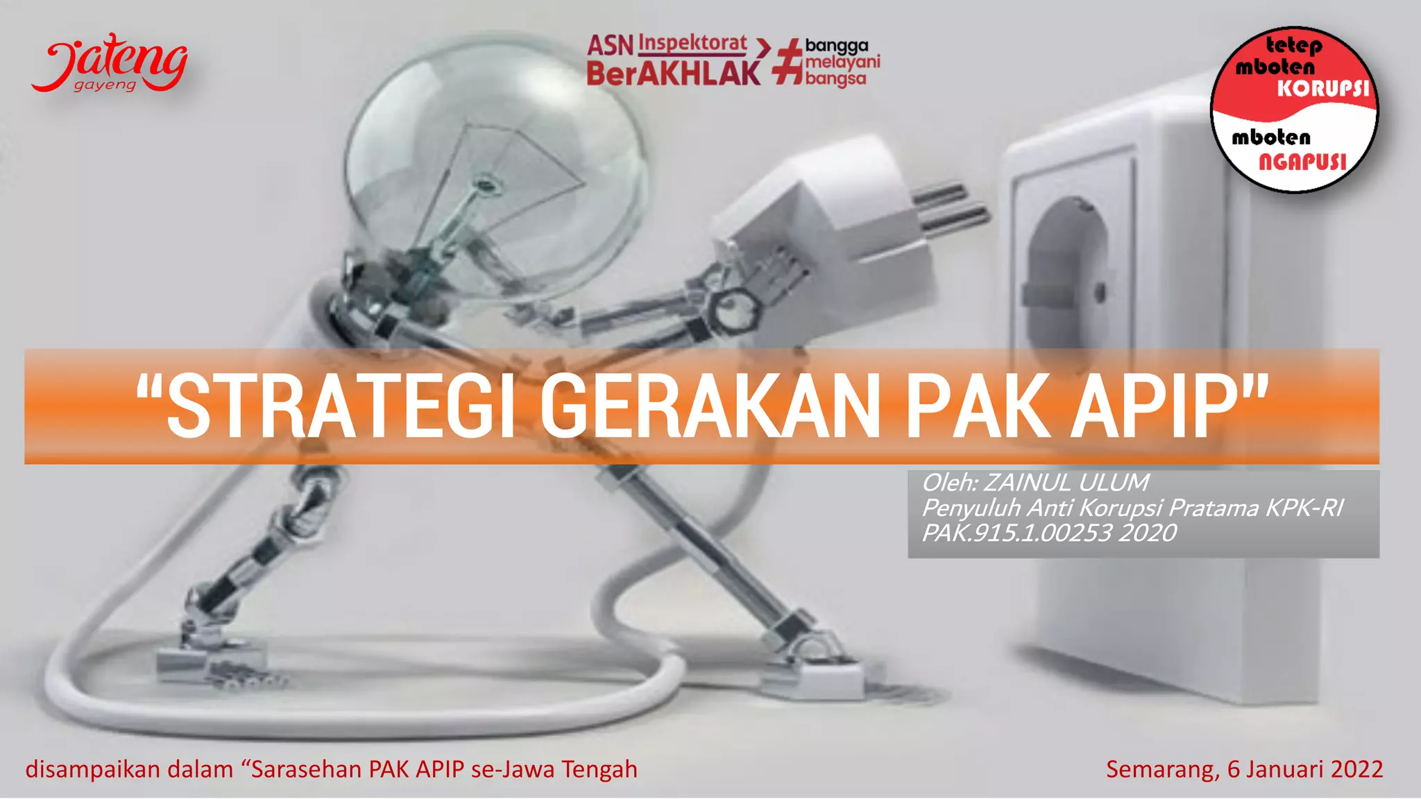 Strategi Gerakan Penyuluh Anti Korupsi di APIP/Inspektorat | PDF