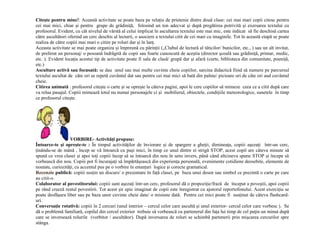 Strategii didactice, jocuri și activități pentru creșterea competențelor de comunicare în limba ...