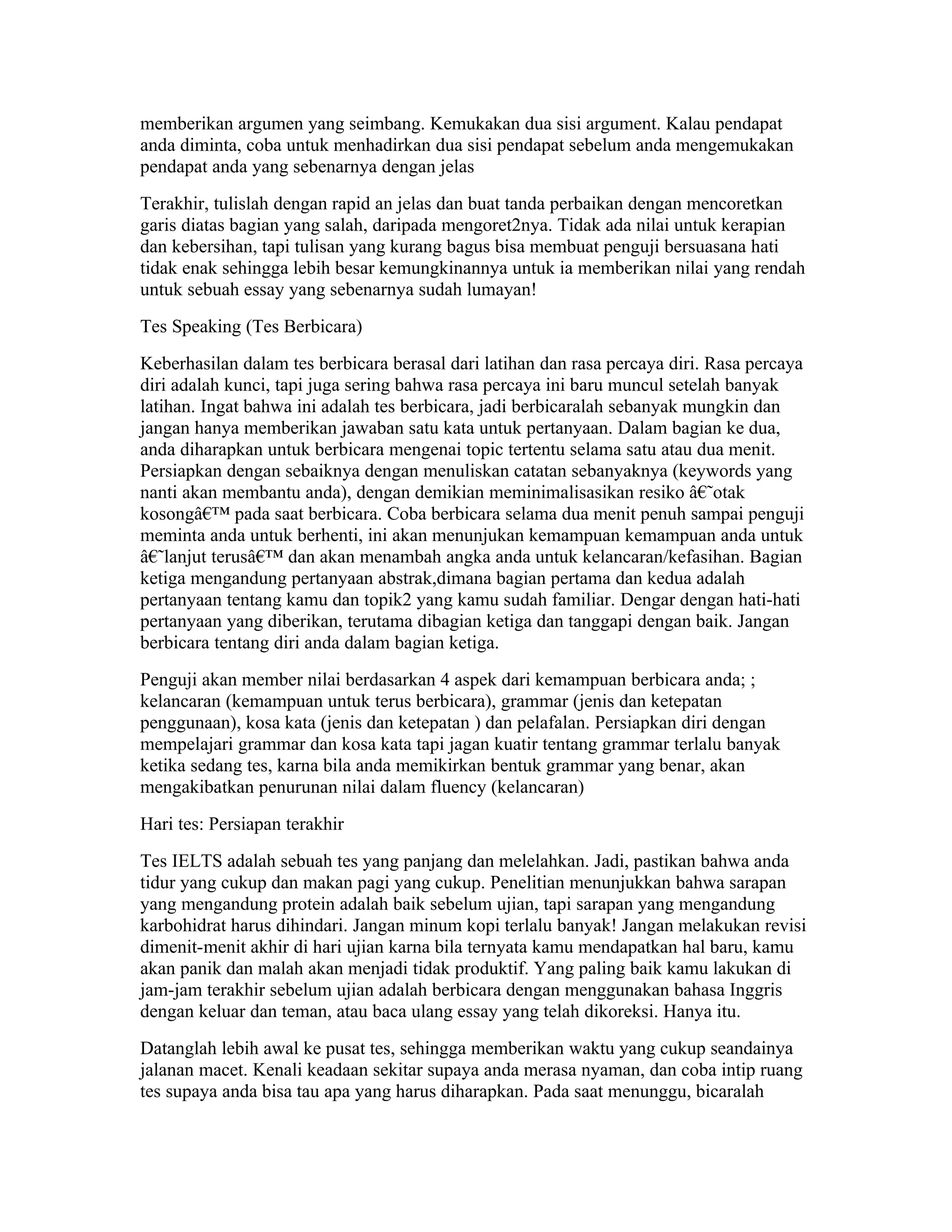 Strategi Ielts | RTF