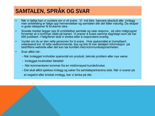 Strategi i sosiale medier | PPT