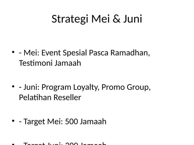 Strategegi Marketing Yuk Kit Haji Umroh 2025 | PPTX