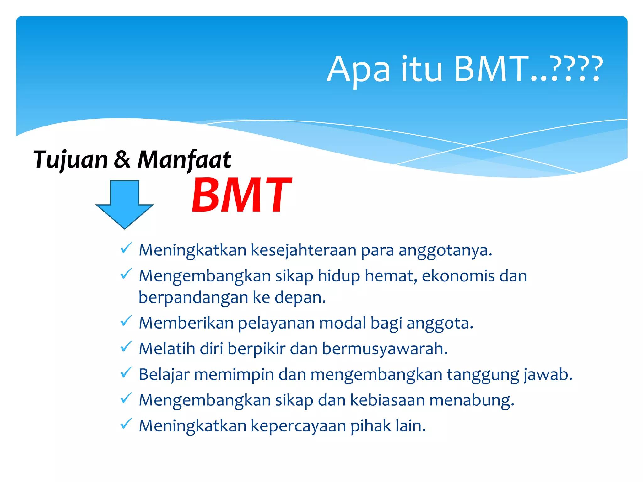 Strategi membangun usaha bmt | PPTX
