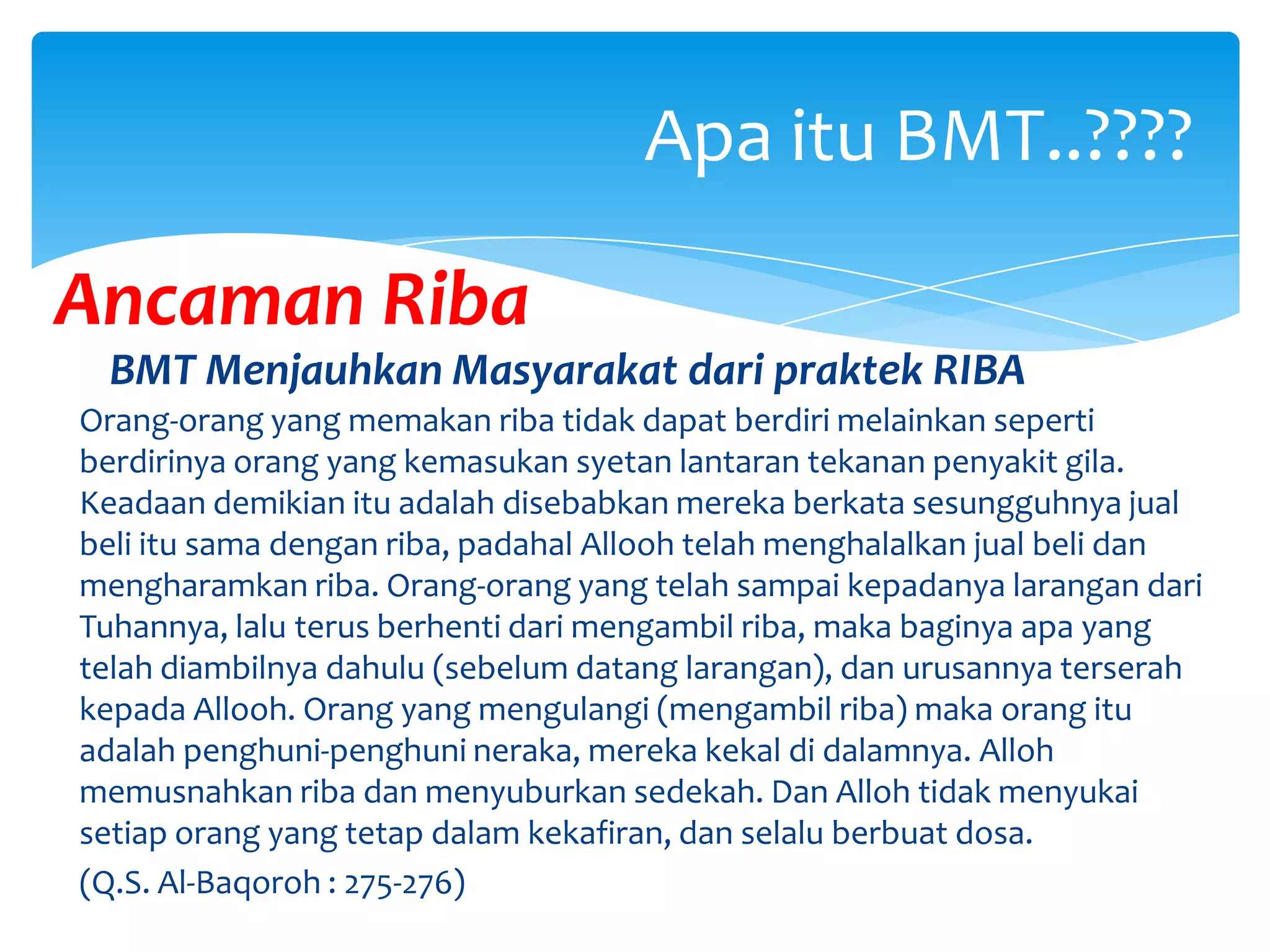 Strategi membangun usaha bmt | PPTX
