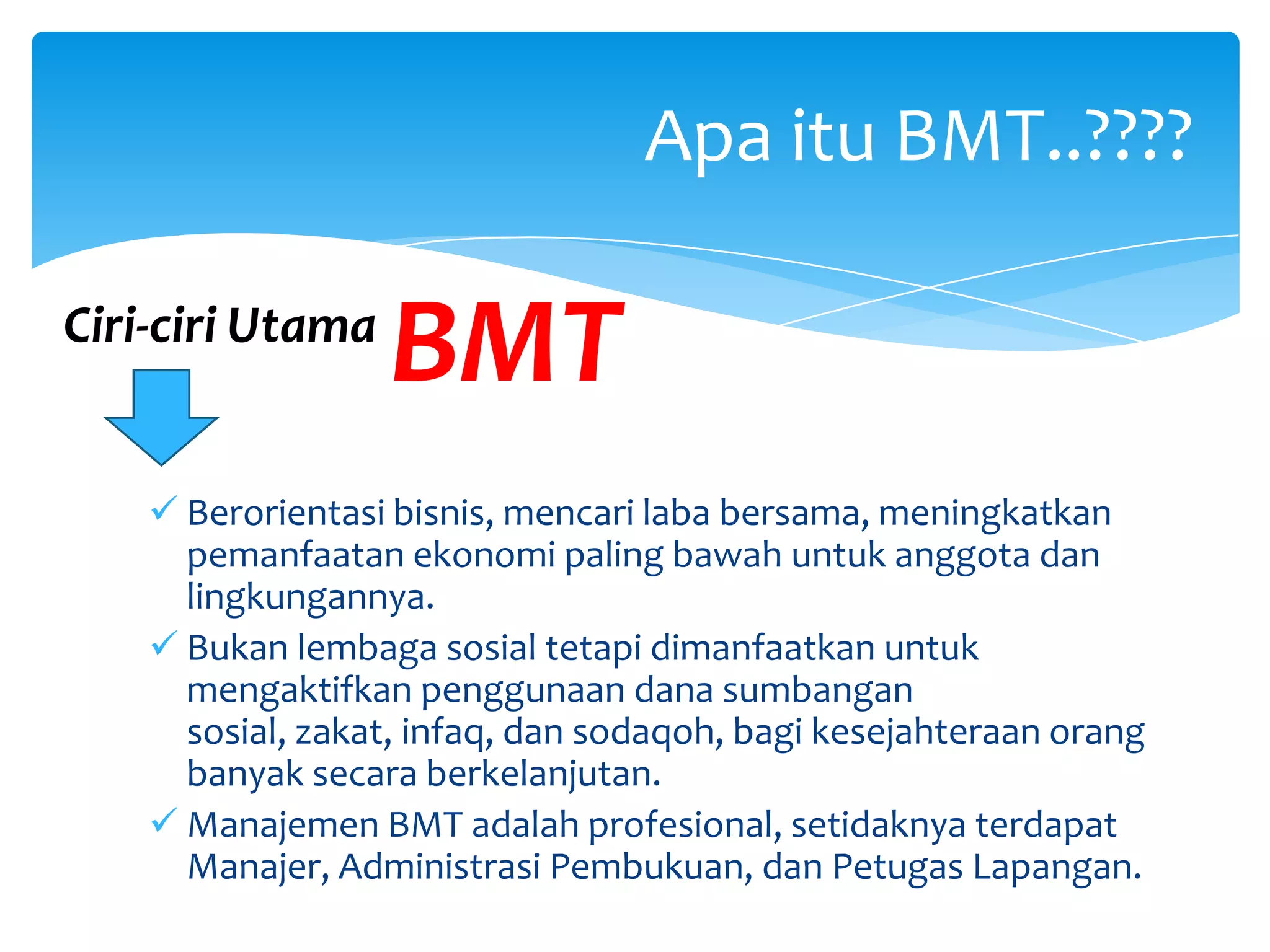 Strategi membangun usaha bmt | PPTX