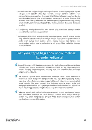 Strategi membuat killer content | PDF