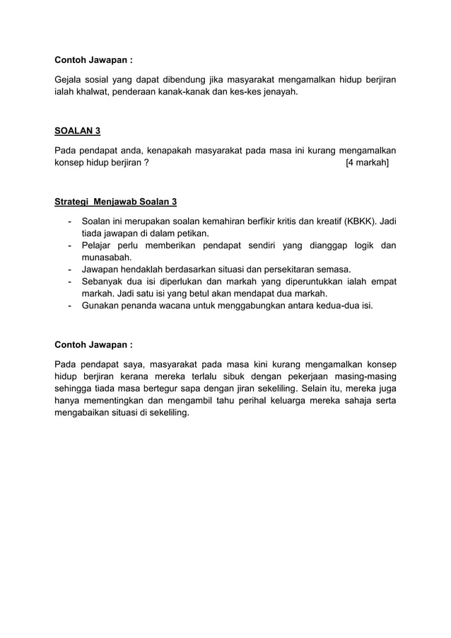 Strategi menjawab soalan pemahaman | PDF