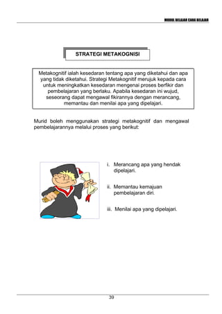 Strategi metakognitif | PDF